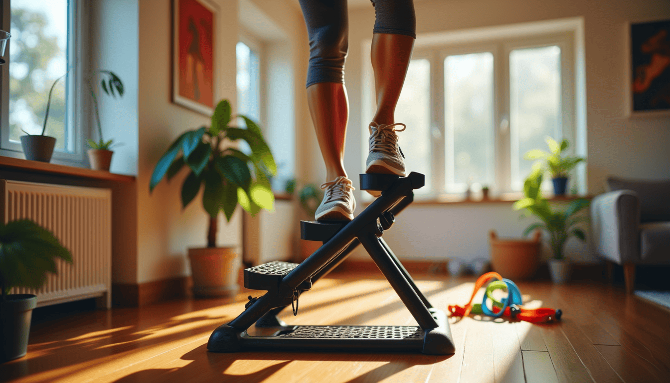 mini stair stepper workout that transforms your space